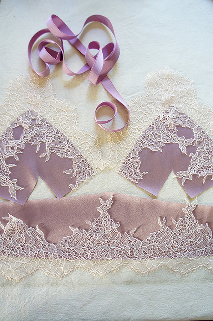 Ophelia Appliqué Bralette Orchid – Elma Lingerie